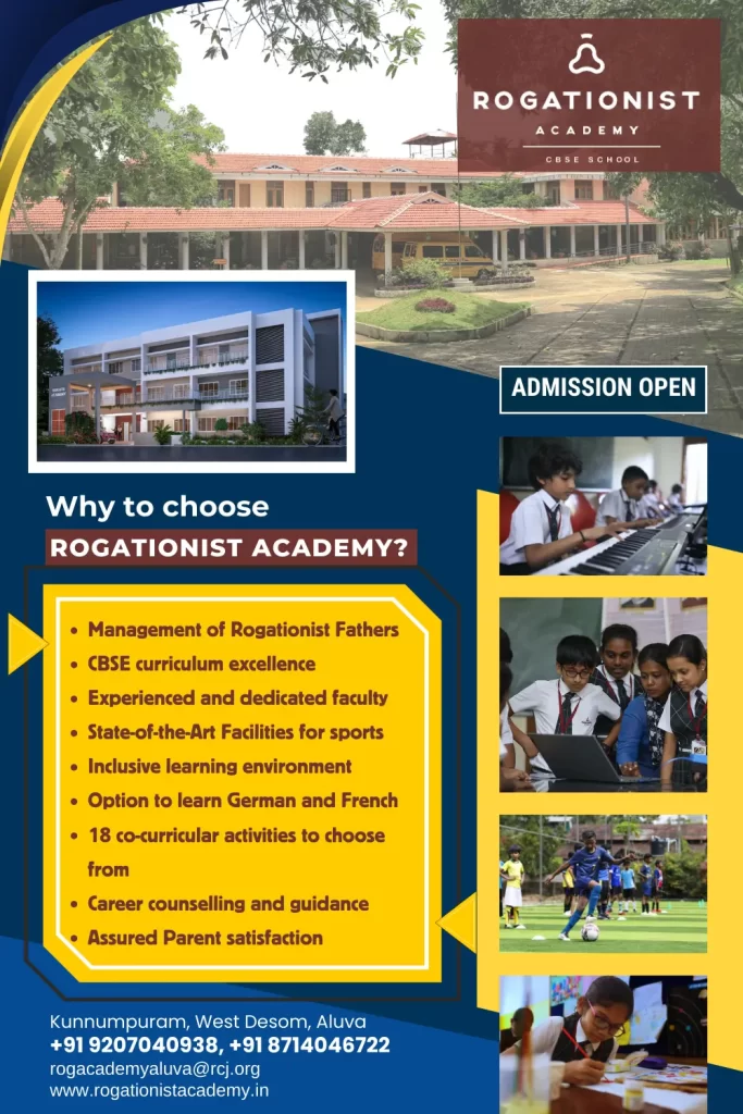 Best International School in Aluva | Rogationist Academy
